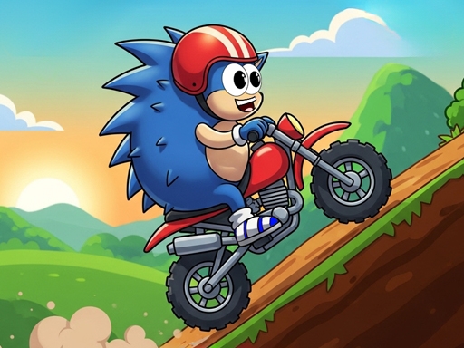 Blue Hedgehog Hill Dash Ride - Play Online Free (Unblocked ...